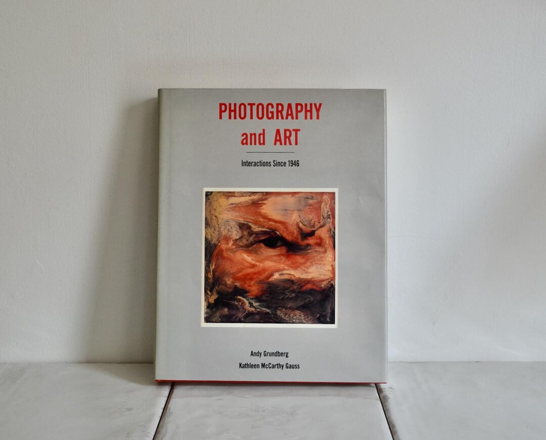 Vintage 1988 Photography and Art Hardcover Book: Art History Literature ...