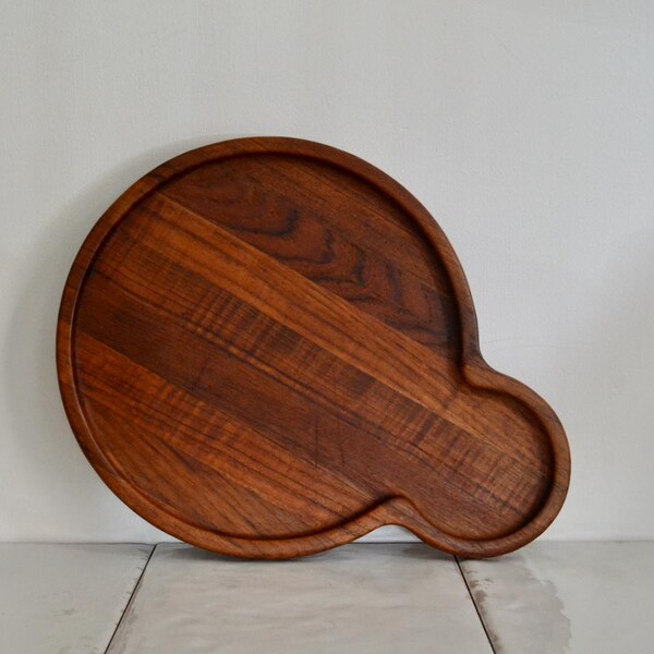 Teak Serving Tray - Etsy