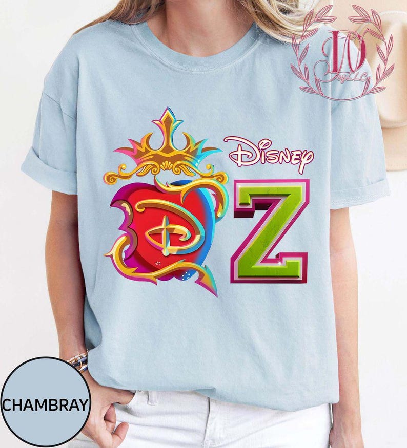 Descendants Zombies World Tour Matching Comfort Colors Shirt, Disney ...
