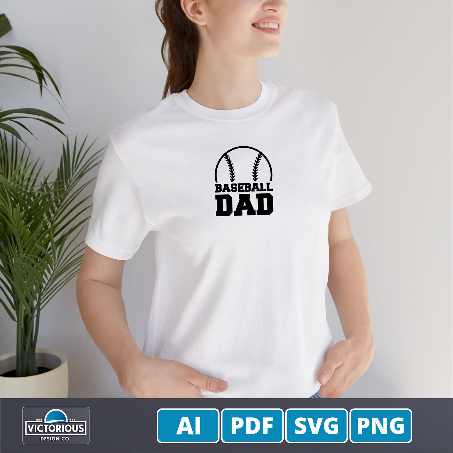 Baseball Dad SVG Files | Baseball Dad Cut Files | Baseball Dad Vector ...