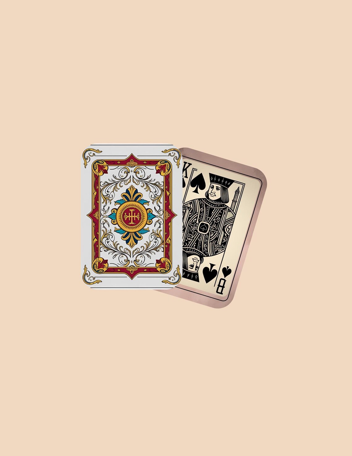 Playing Card Template, Editable Canva Card Design, Custom Poker & Tarot ...