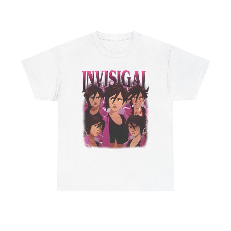 Invisigal Character Collage Tee - Etsy