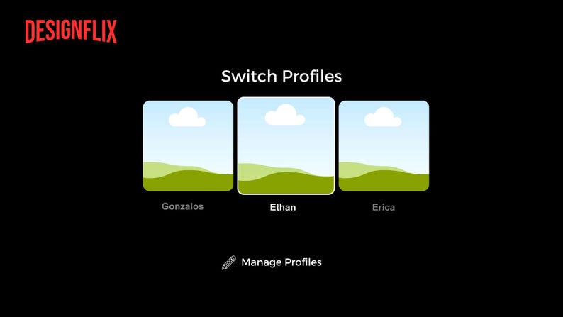 Netflix Style Canva Template | Editable & Customizable for ...