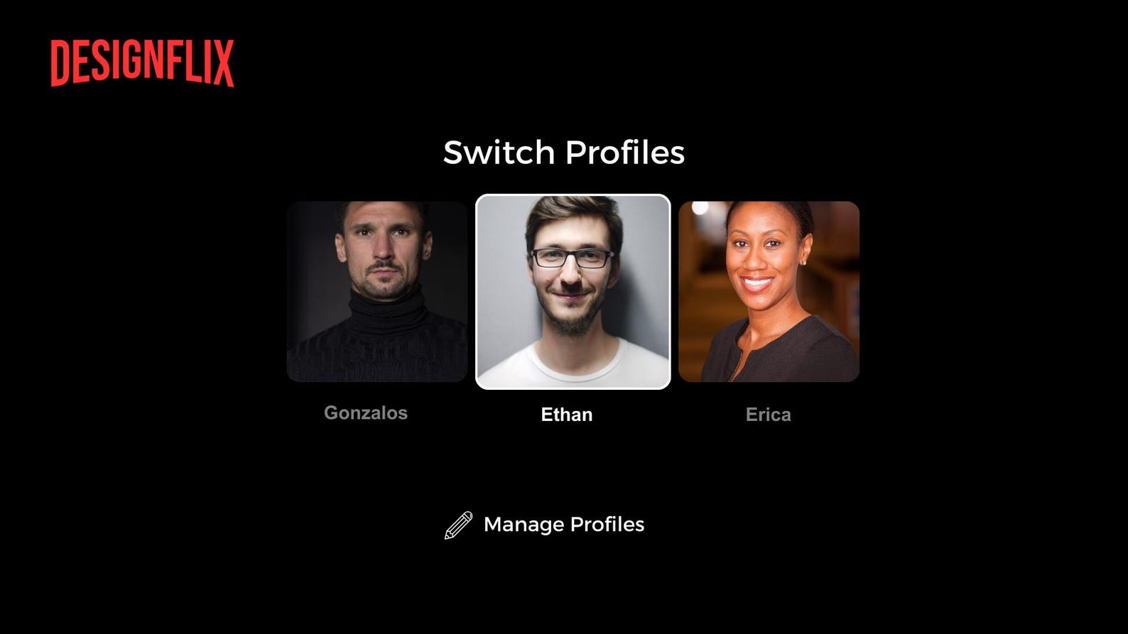 Netflix Style Canva Template | Editable & Customizable for ...