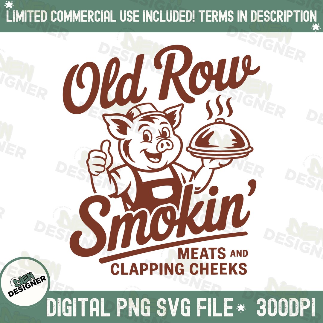 Smokin' Meats and Clapping Cheeks PNG SVG, Funny Summer BBQ Shirt ...