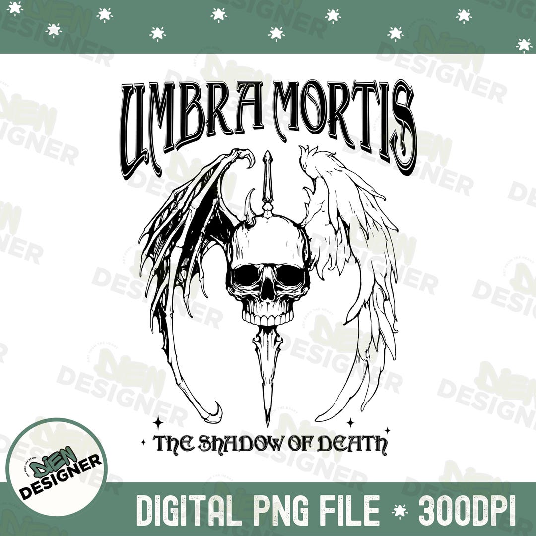 Umbra Mortis PNG, Gothic Dark Academia Design, Memento Mori Aesthetic ...