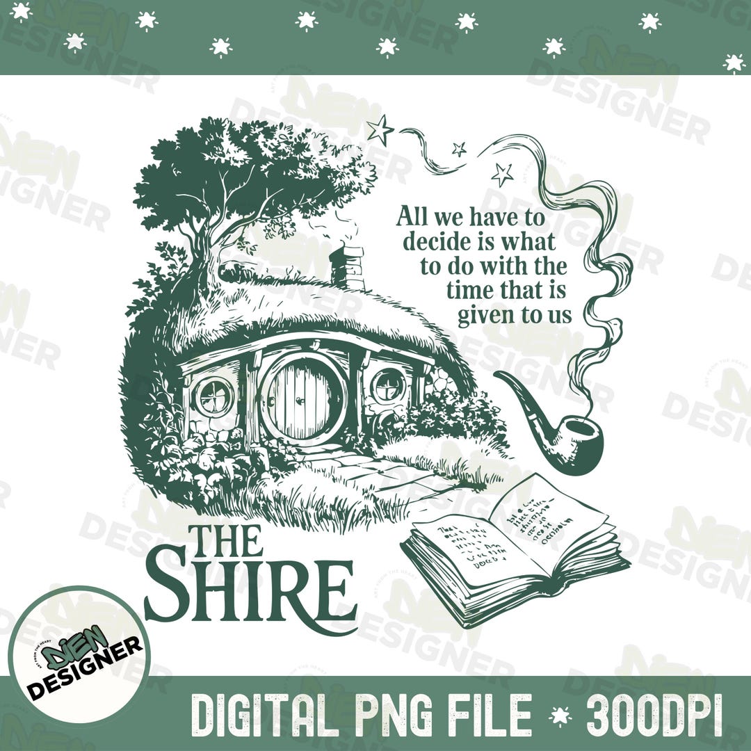 The Shire LOTR PNG, Hobbiton Fantasy Landscape Clipart PNG, Lord of the ...