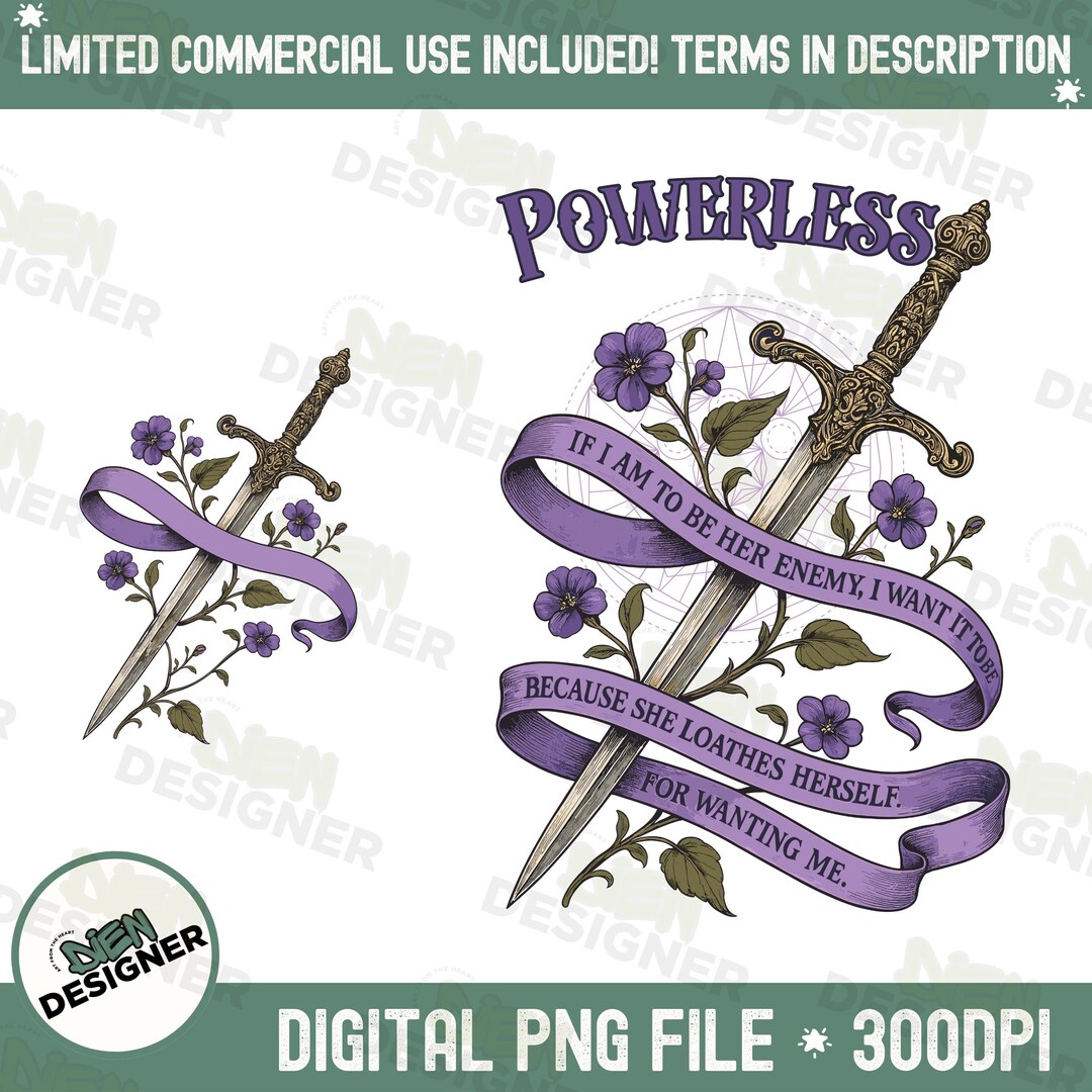 Powerless PNG, Vicious Little Thing Quote Design, Kai and Paedyn ...