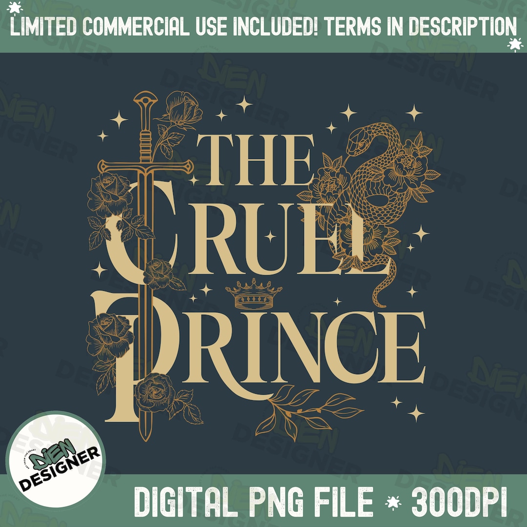 The Cruel Prince Quote PNG, Cardan and Jude Design PNG, Holly Black ...
