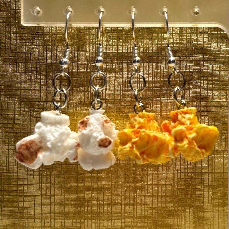 Popcorn Earrings - Etsy