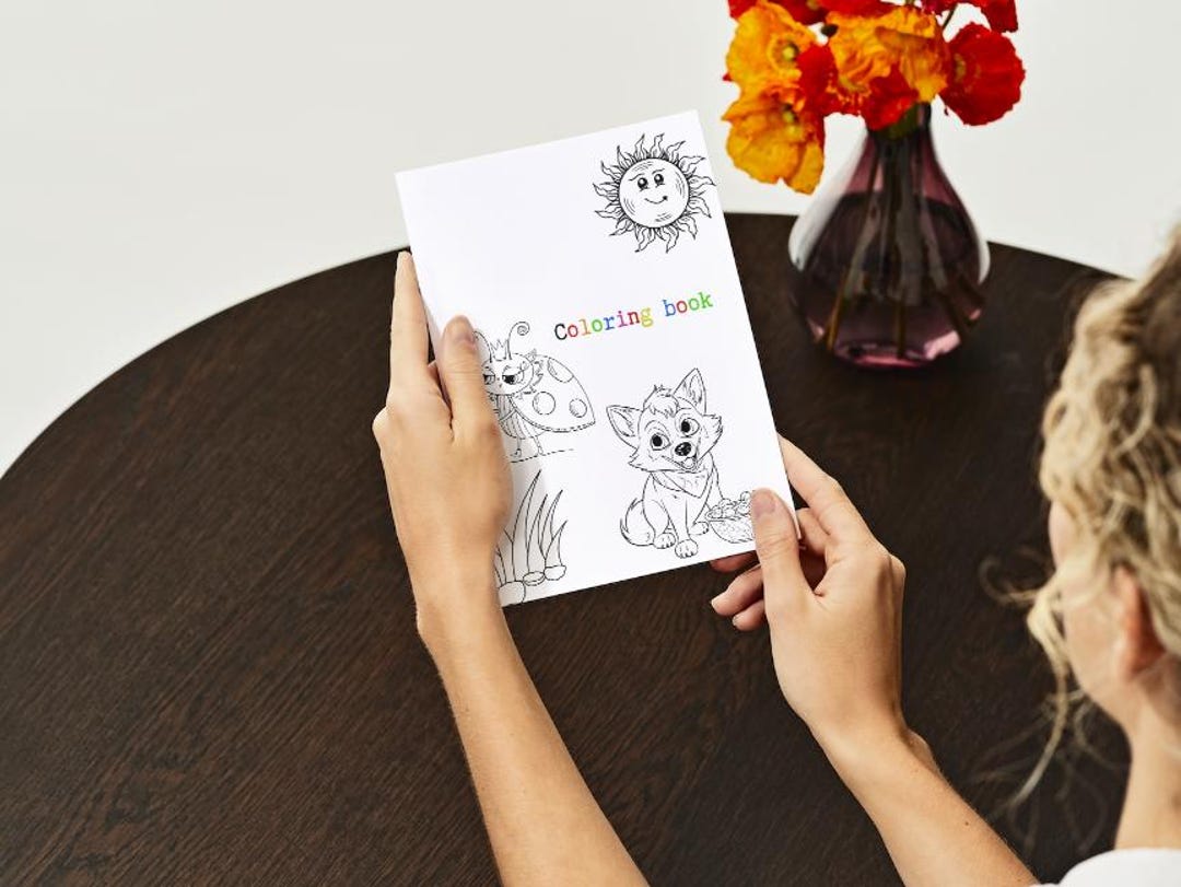 Printable Coloring Book for Kids | 16 Pages Fun Activity | Digital ...