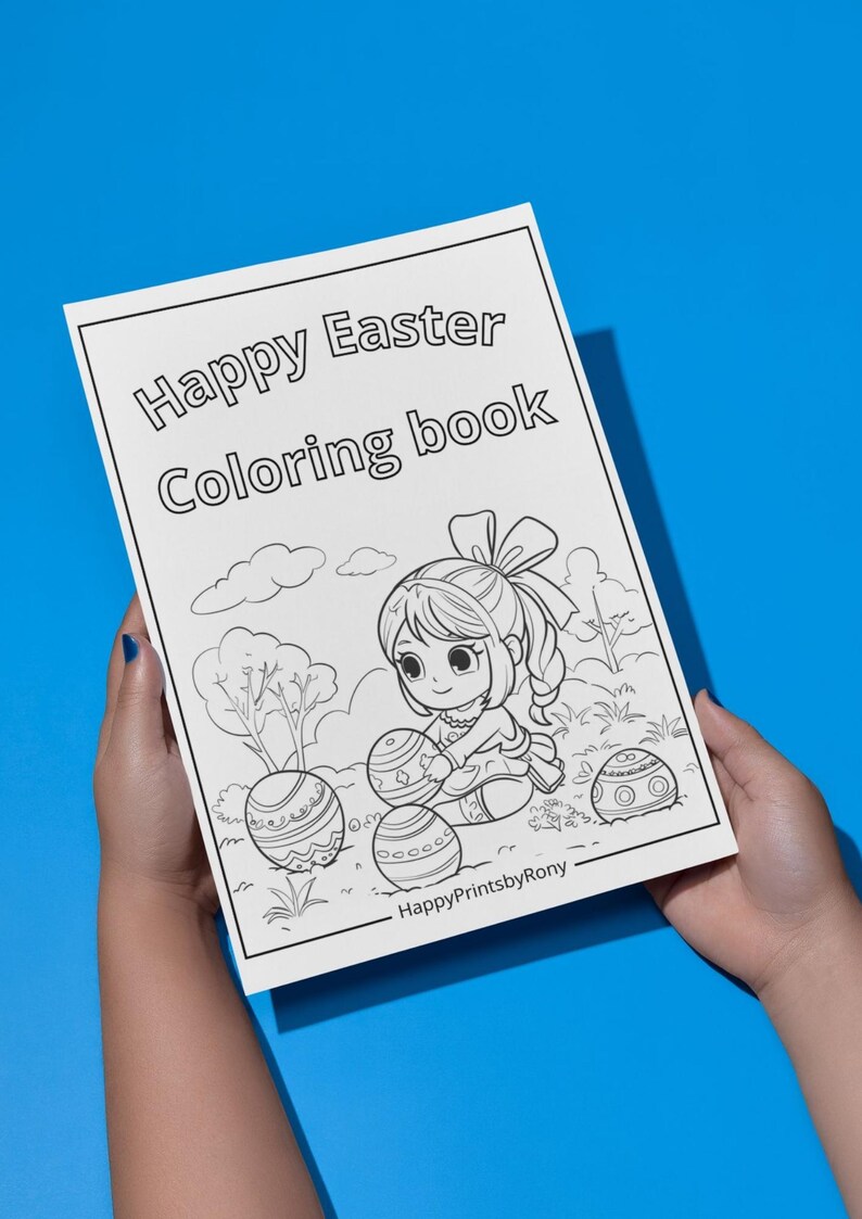 Printable Easter Coloring Book | 30 Fun Pages for Kids | Instant ...