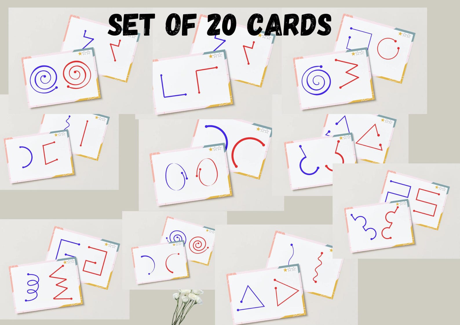 Hand Brain Challenge Cards | 20-card Set for Left & Right Brain ...