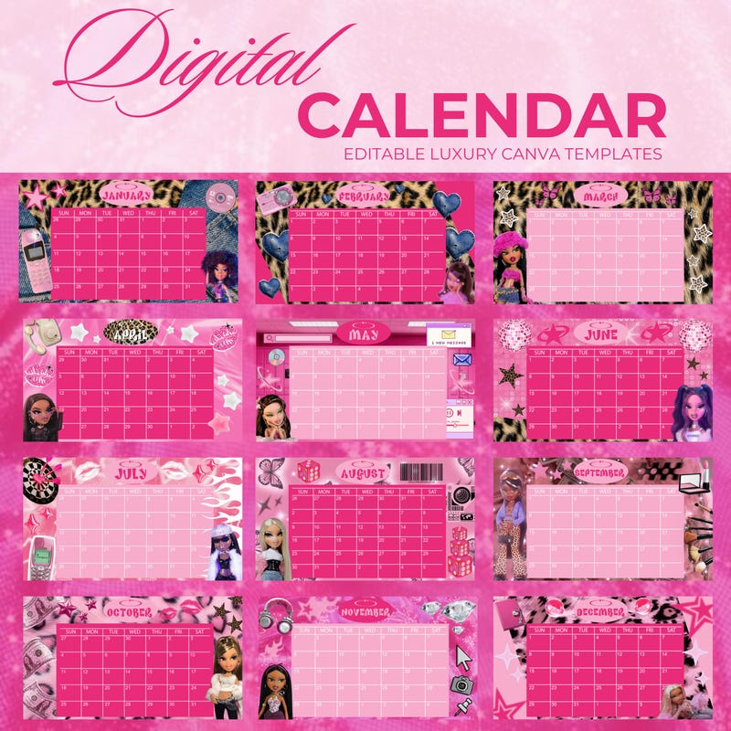 Digital Planner 2026 Y2k - Etsy