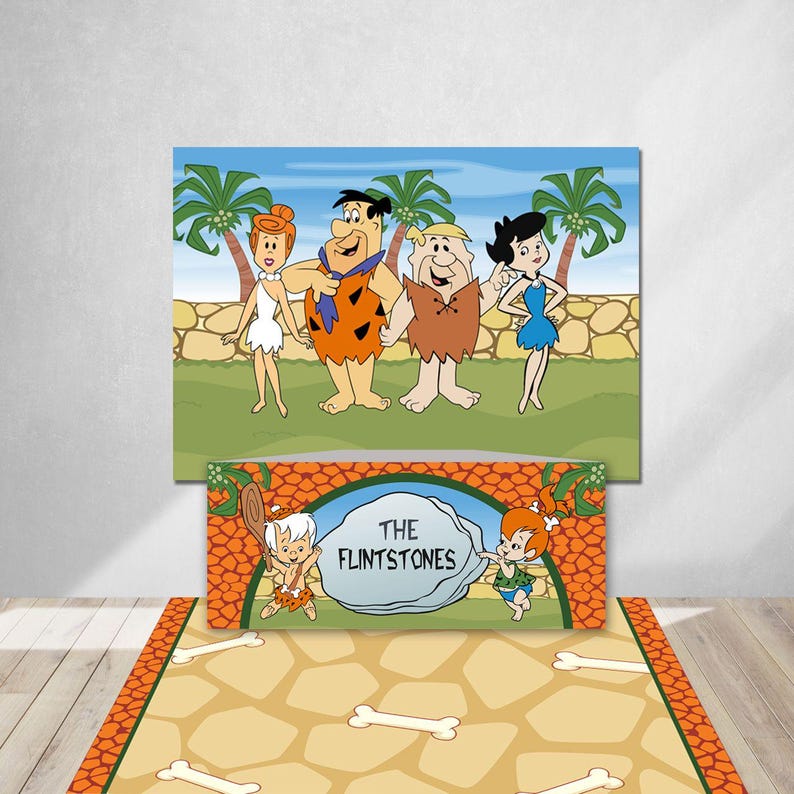 Set Inspired the Flintstones Birthday Set: a Dream Celebration!" - Etsy
