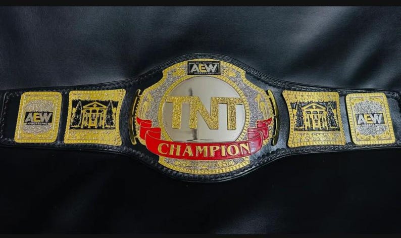 AEW TNT Championship Replica Belt – Wrestling Memorabilia – TNT ...