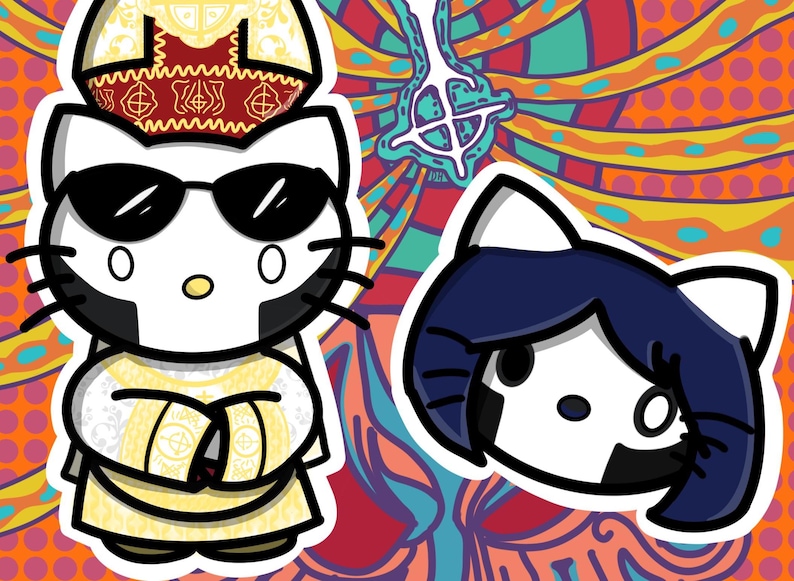 Ghost- Papa Emeritus X Papa Kitty, Papa Maru, Papa Kuromius, Papa ...