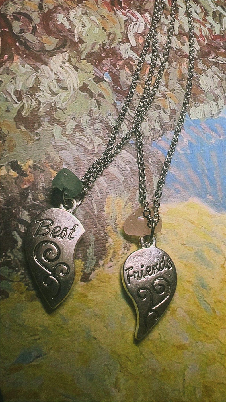 Best Friend Necklaces - Etsy