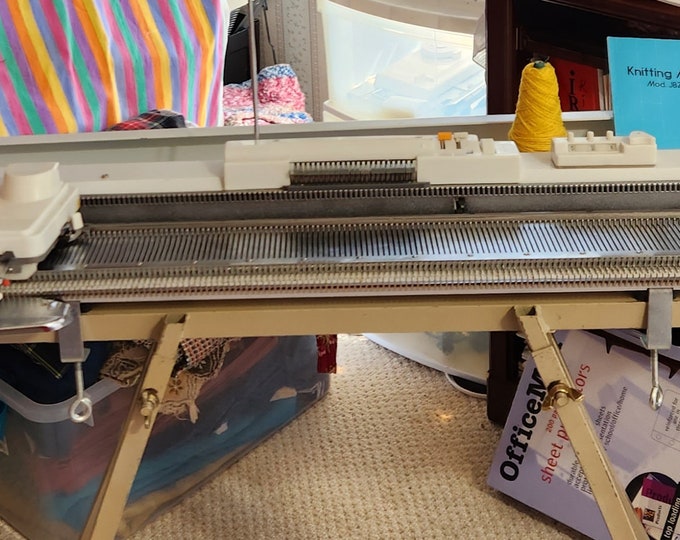 Artisan Punch Card Knitting Machine, Artisan Ribber Attachment, Items ...