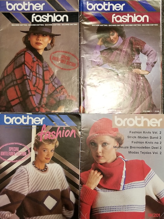 Brother Fashion Magazines Machine Knitting Machine Knitting - Etsy