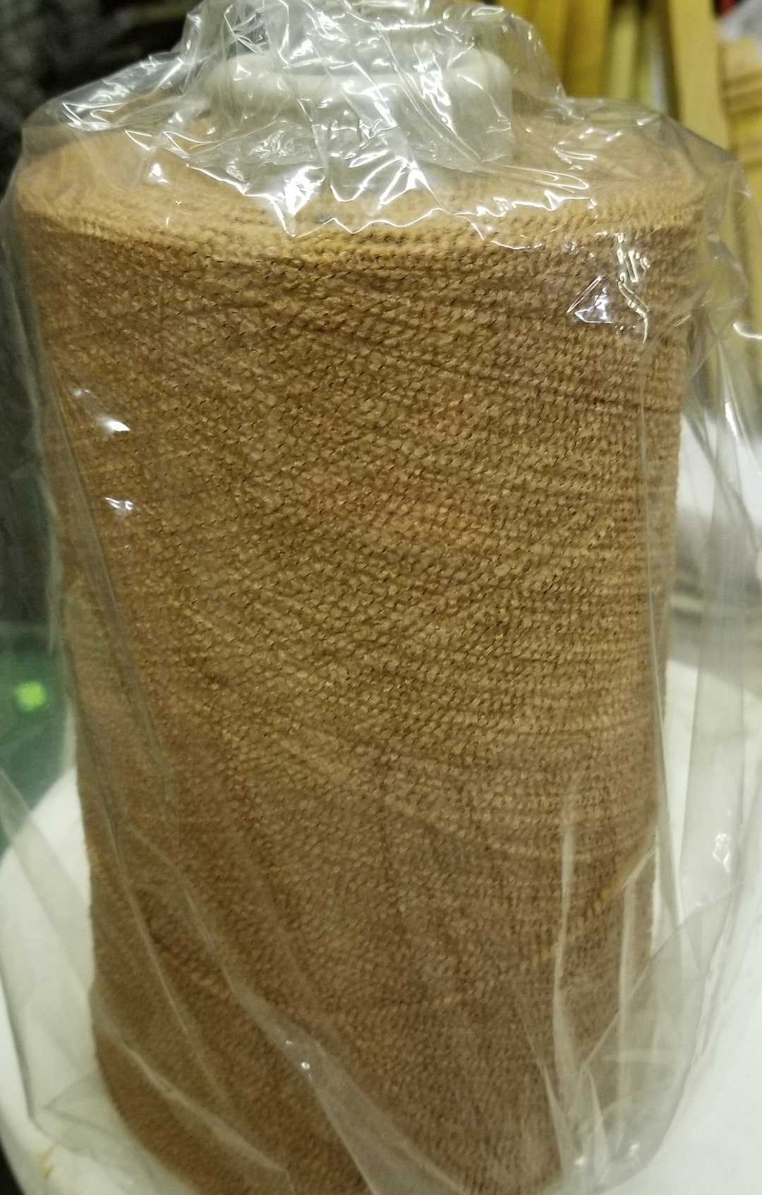 Gold Acrylic Cone Yarn, Fingering Weight Yarn, Knitting, Crochet and ...