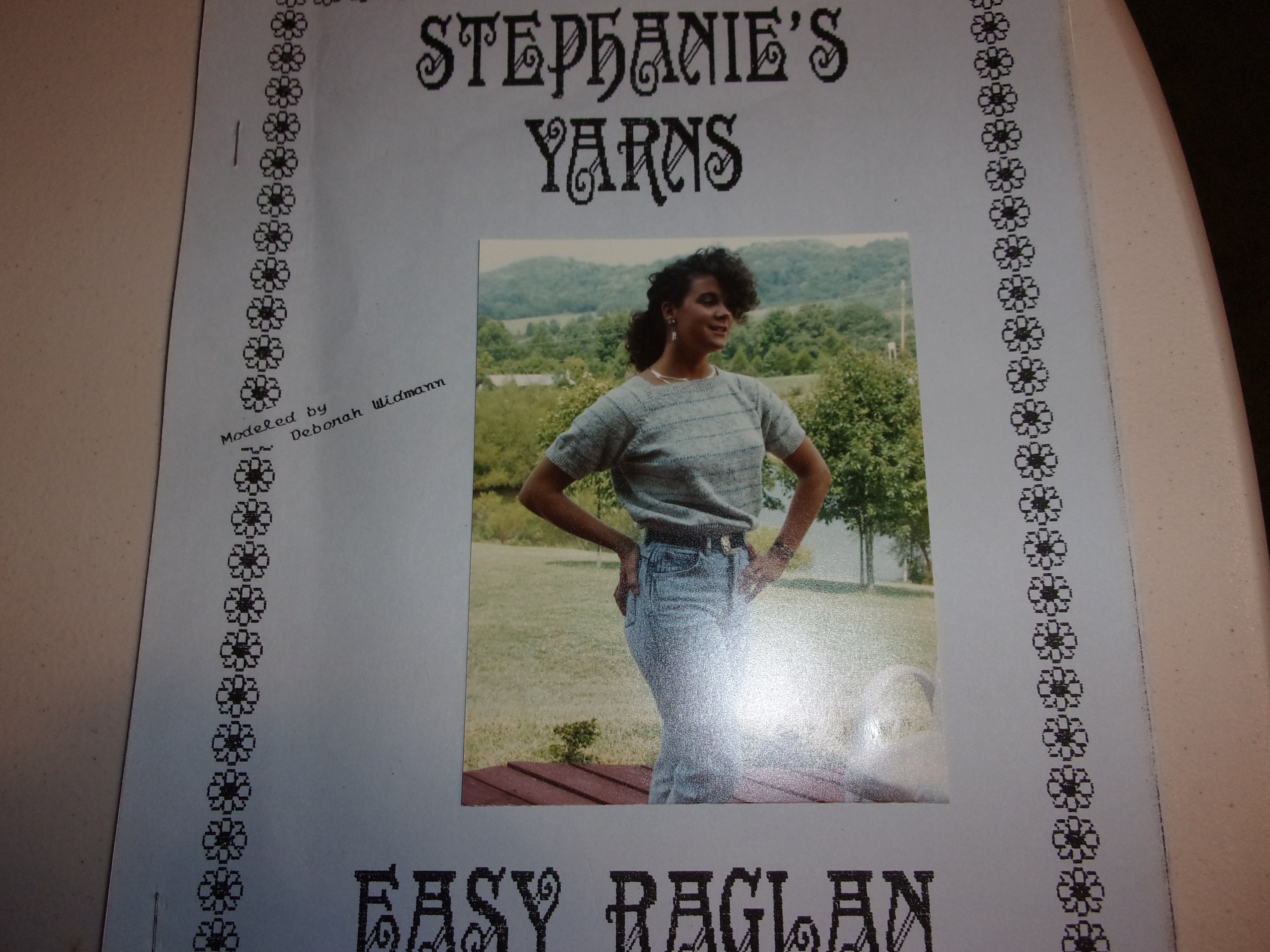 Digital Machine Knitting Pattern, Easy Raglan Top, Pattern Sizes Small ...