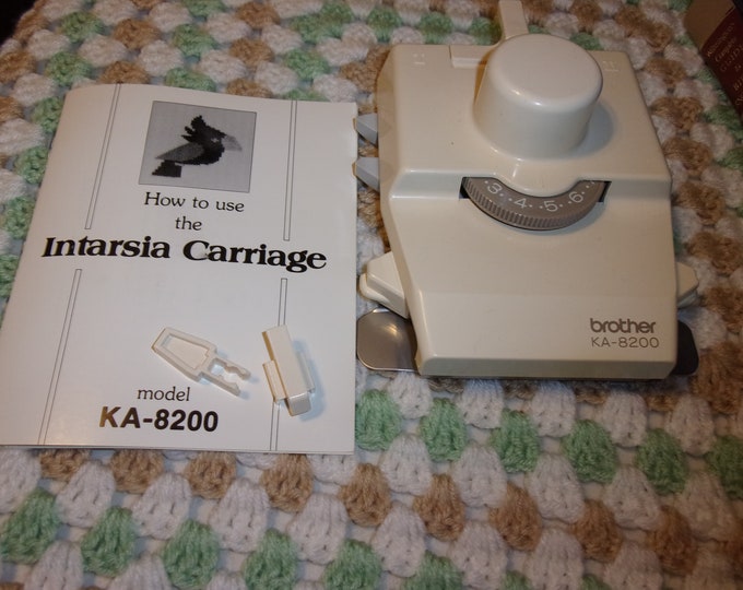 Brother KA8200 Intarsia Carriage, Knitting Machine Intarsia Carriage ...