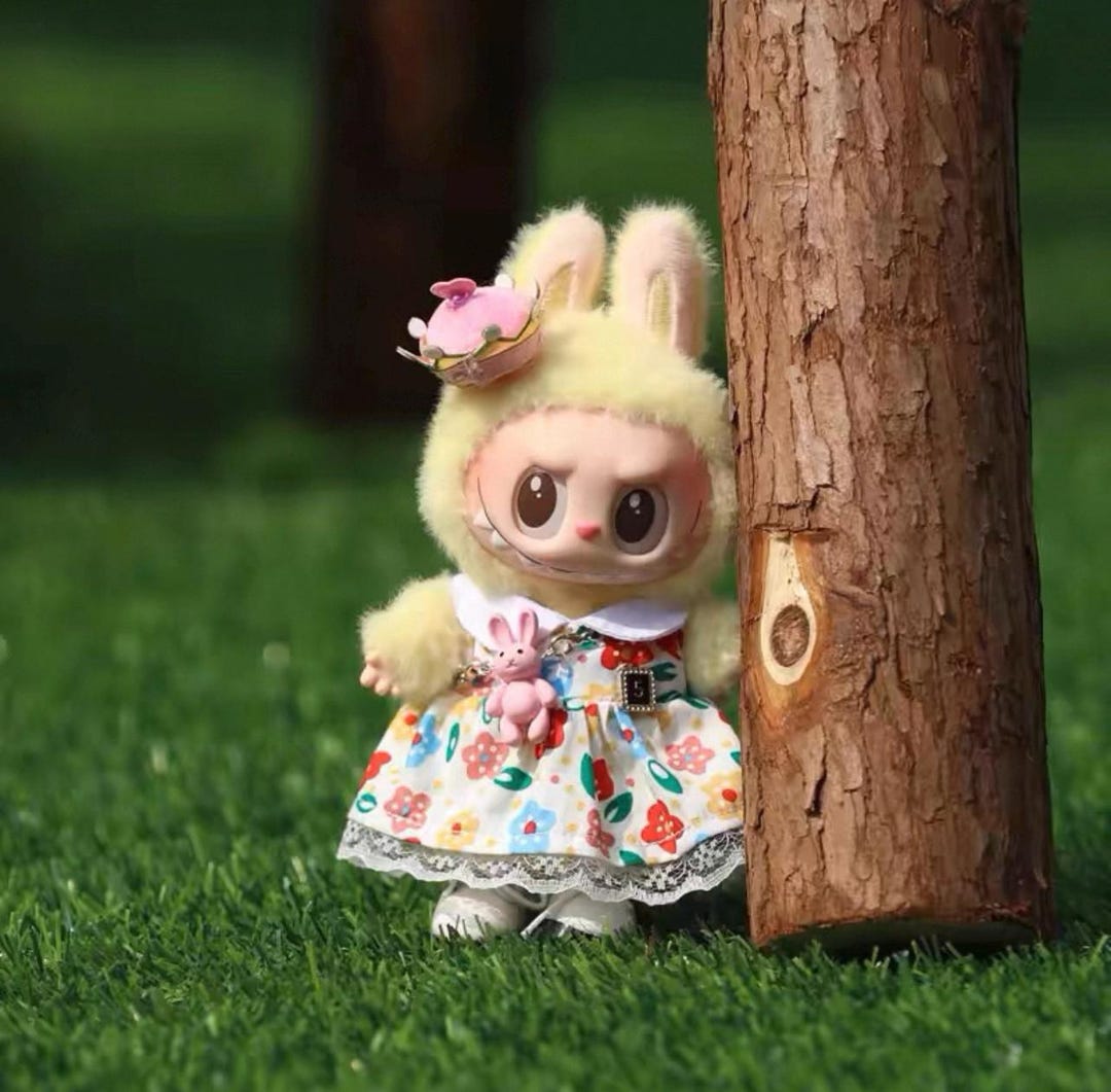 Handmade Labubu Clothes for 17 Cm Labubu Dolls Cute Outfits for ...