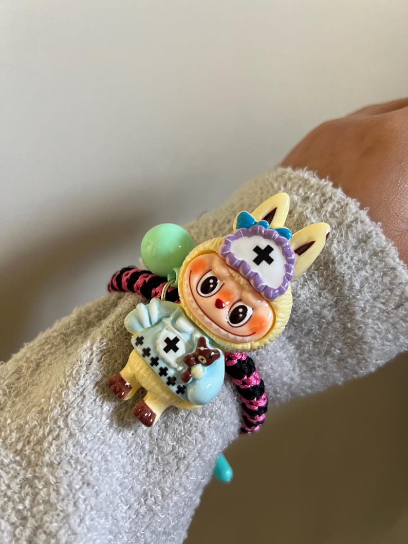 Labubu Bunny Hair Tie – Cute Cartoon Elastic Scrunchie, Designer ...