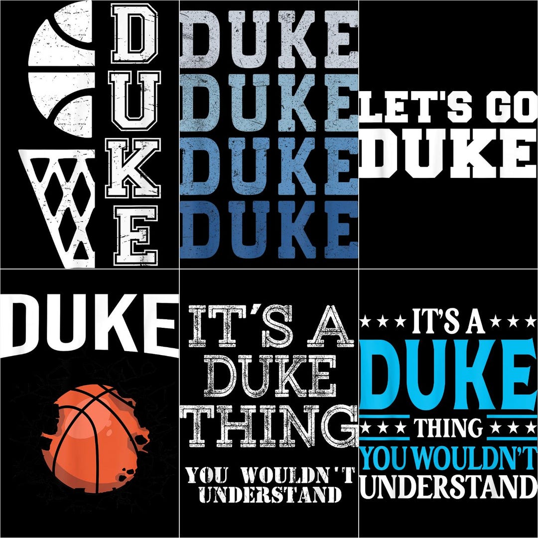 Duke Basketball Digital Download, Checkered Coquette Bow, Blue Devils ...