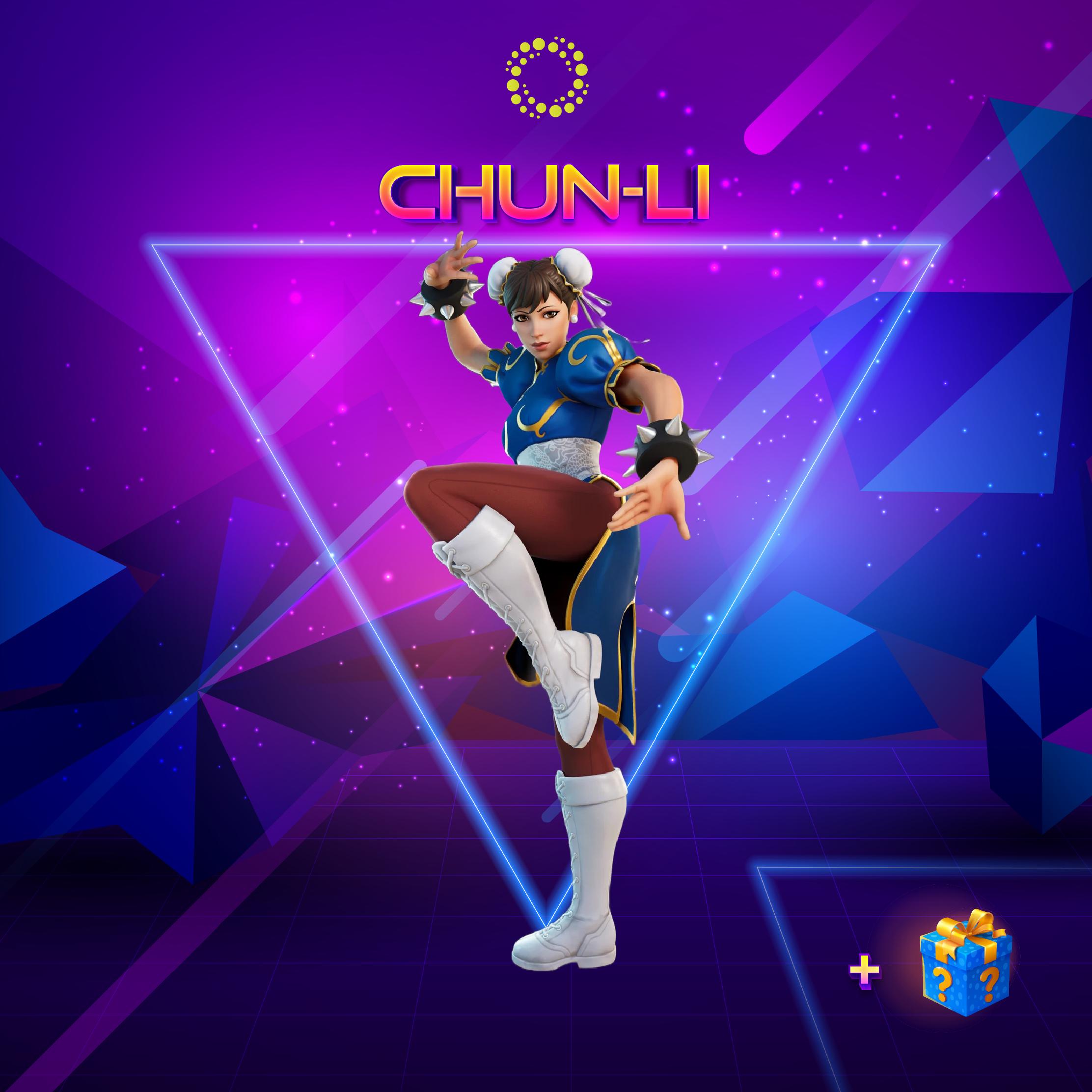 FN Chun-li Skin,random Pack,guaranteed Chun-li Random Outfits Including ...