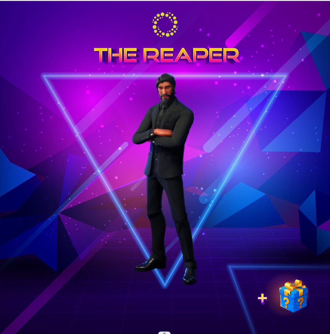 FN the Reaper Skin, Random Pack, Outfits Guaranteed the Reaper Outfit ...