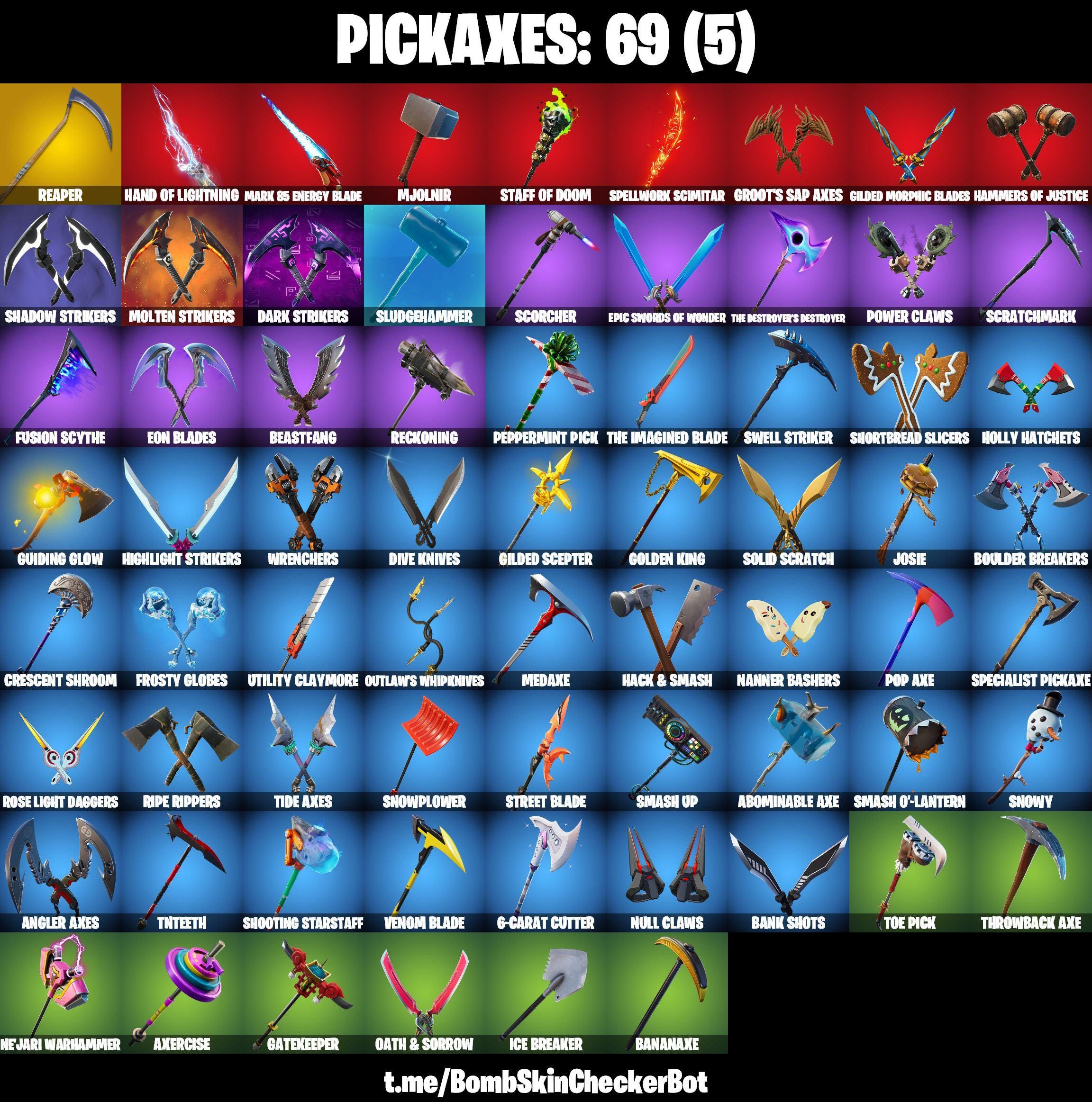 OG 71 Pack• Gold Midas, Marvel, Tony Stark, Mandalorian, Deadpool, John ...
