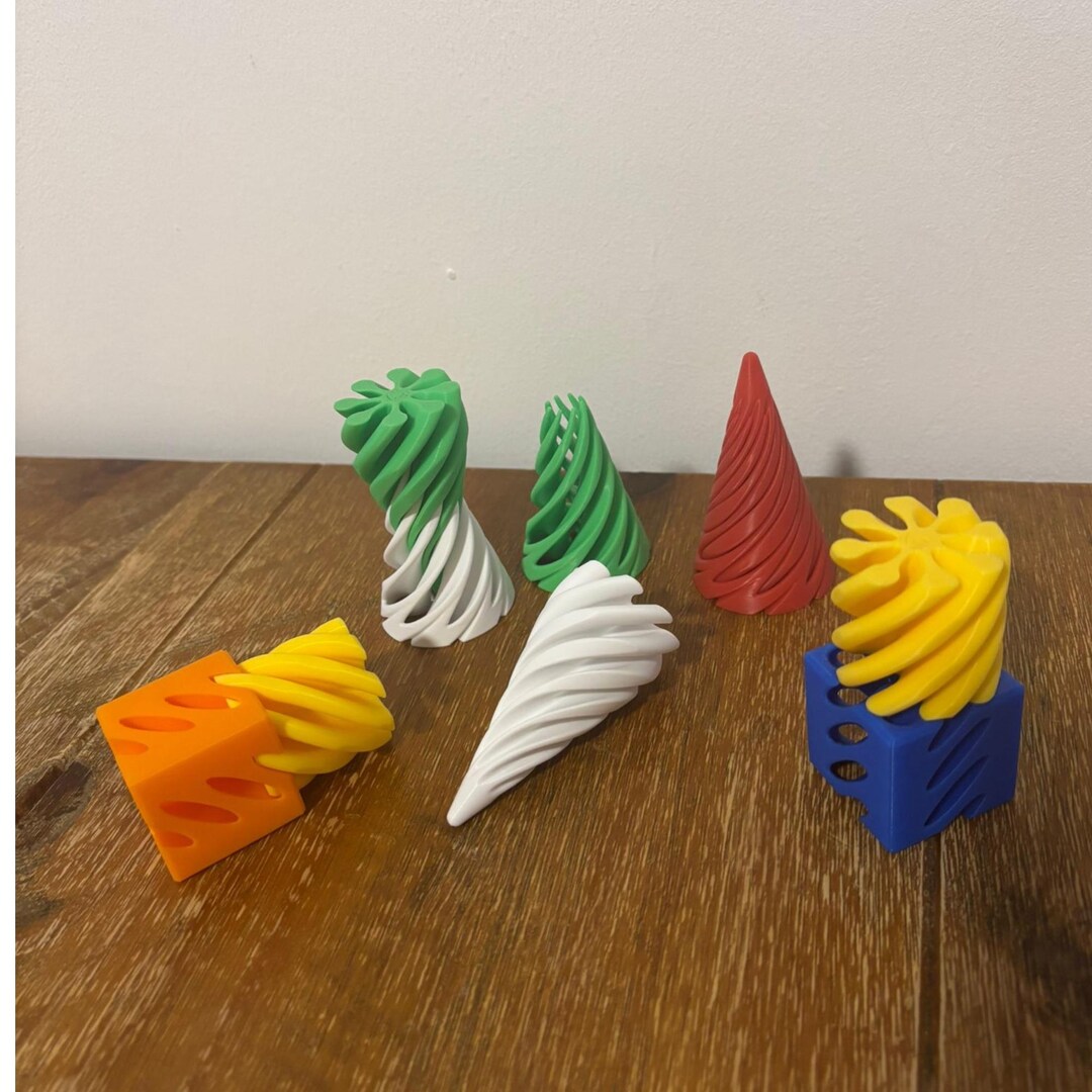 3D Printed Fidget Toy, Infinity Spiral Fidget, Toy Endless Cone ...