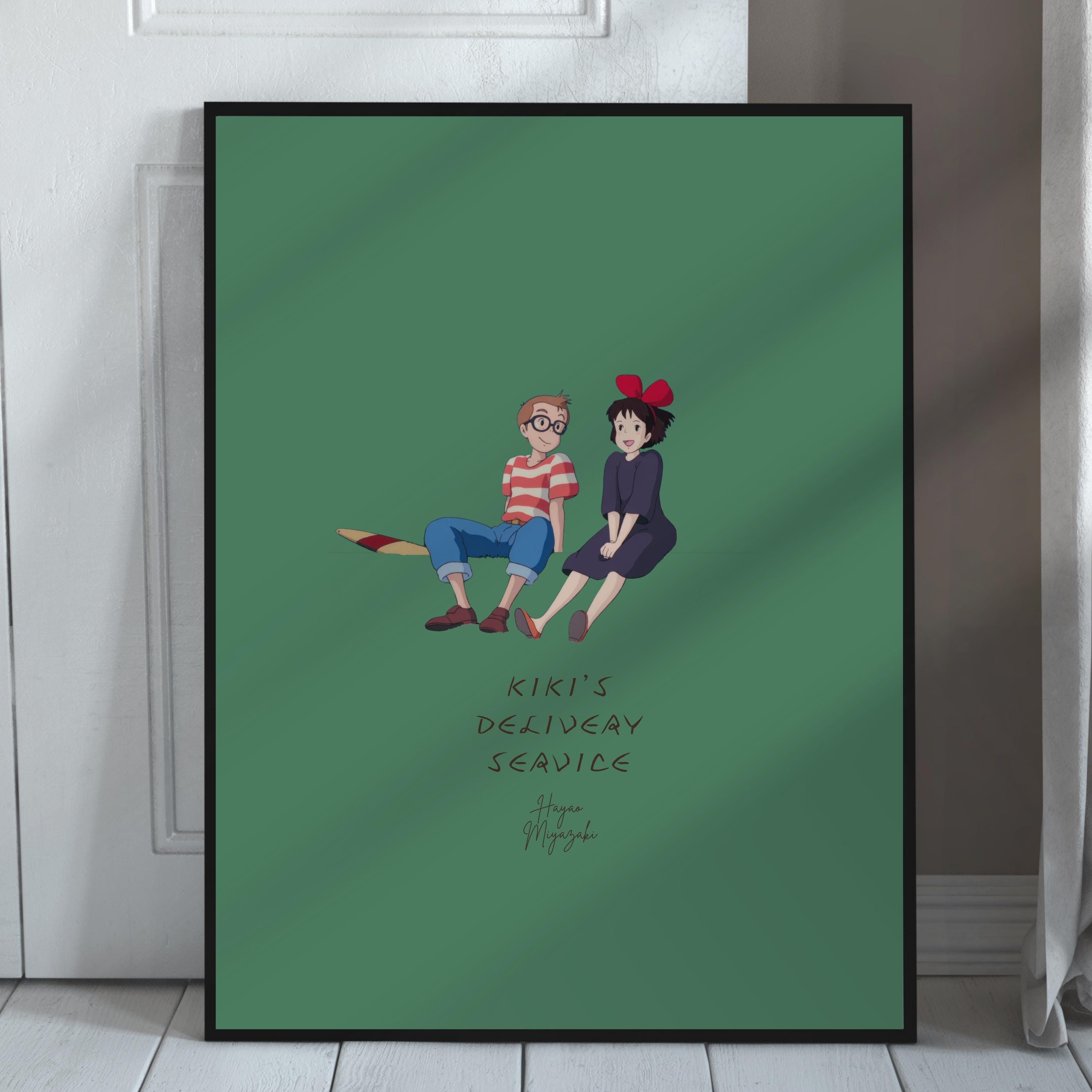 Kiki's Delivery Service Poster | Digital Print | Studio Ghibli Wall Art ...