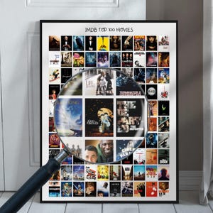 Imdb Top 100 Movies | Top 100 Poster | Digital Print | 100 Greatest ...