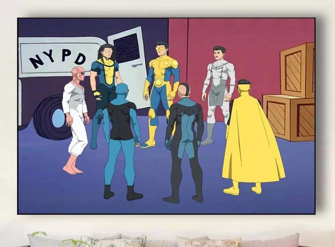 Invincible Season 3 Episode 7 Cover Spider-man Meme Poster - Etsy