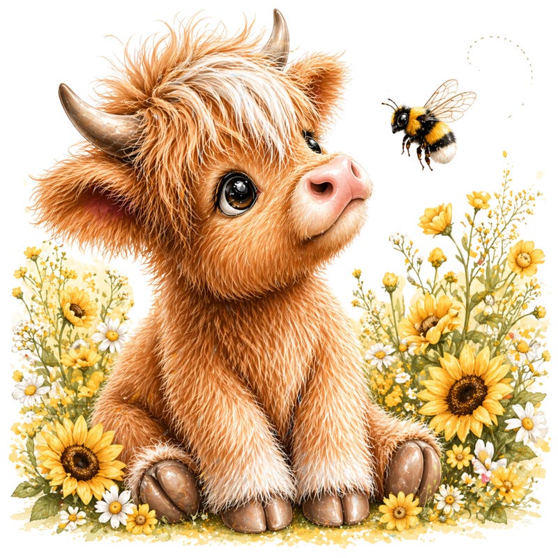 Cute Cow Stickers - Etsy