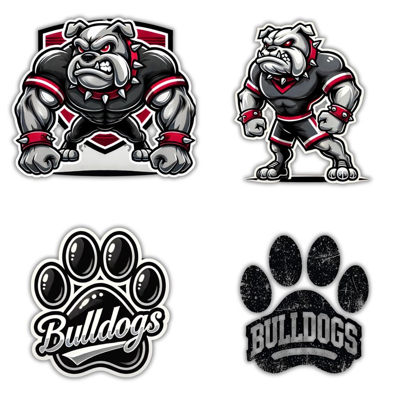 Bulldog PNG Clipart, Bulldog Dog Transparent Background, Instant ...