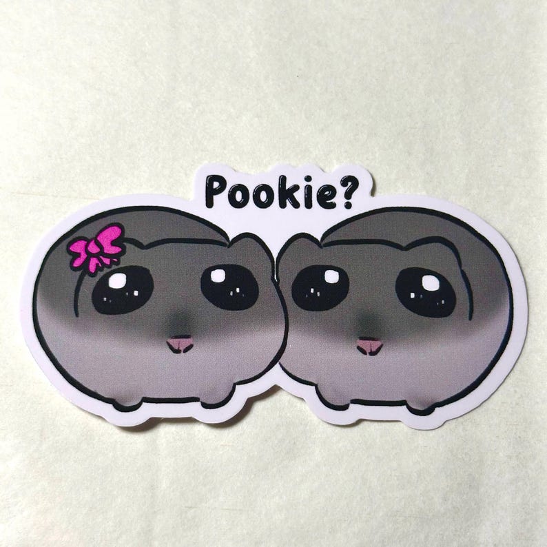 Pookie Hamster Meme Stickers - Etsy