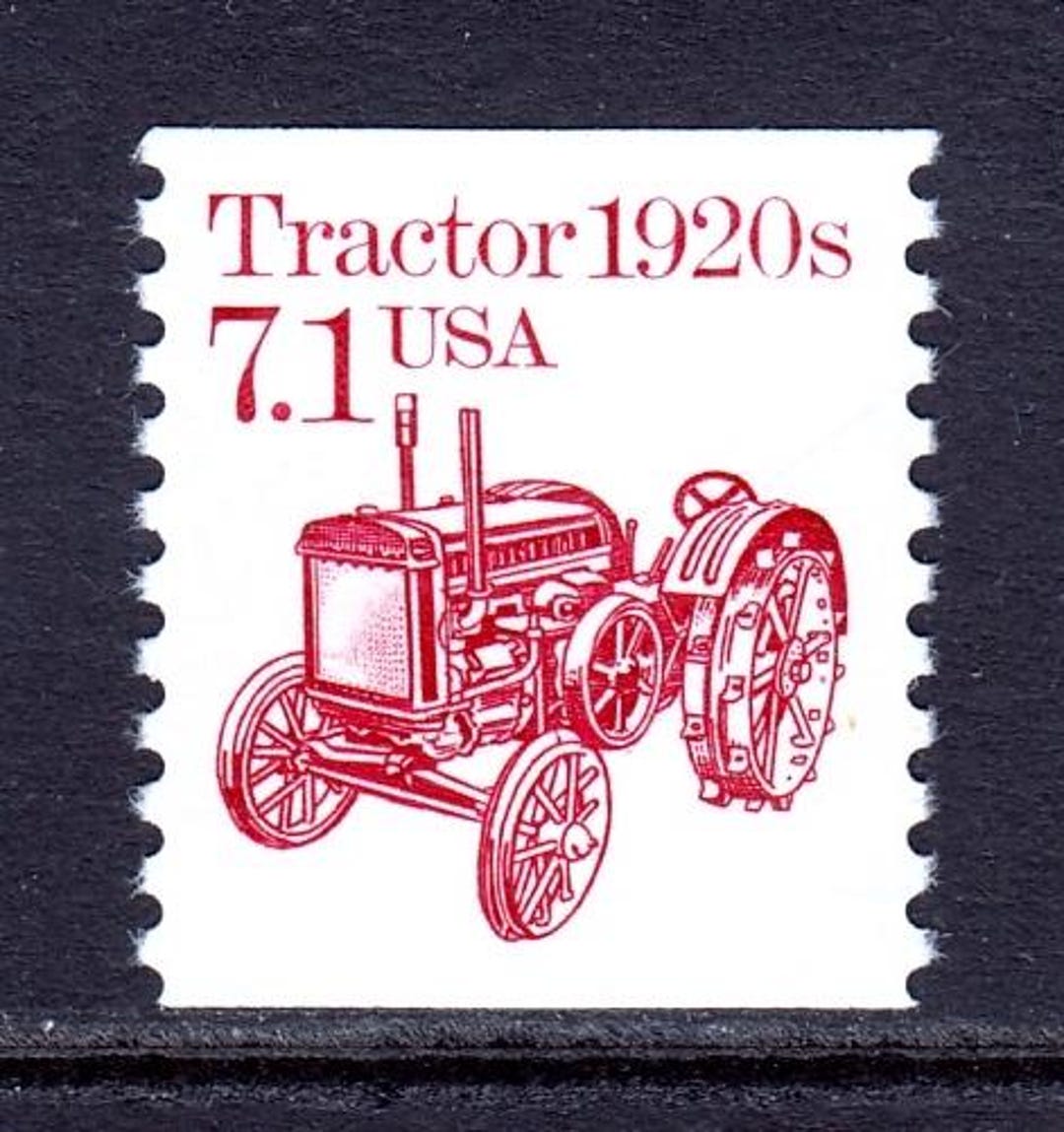 USA - 10X Tractor 1987 7.1c Unused Vintage Postage Stamps ...