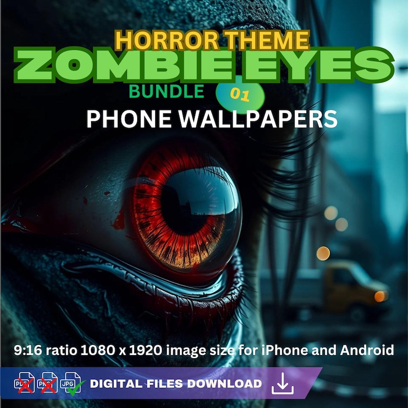 ZOMBIE 01 Horror Phone Wallpapers. 20+ High-resolution iPhone & Android ...