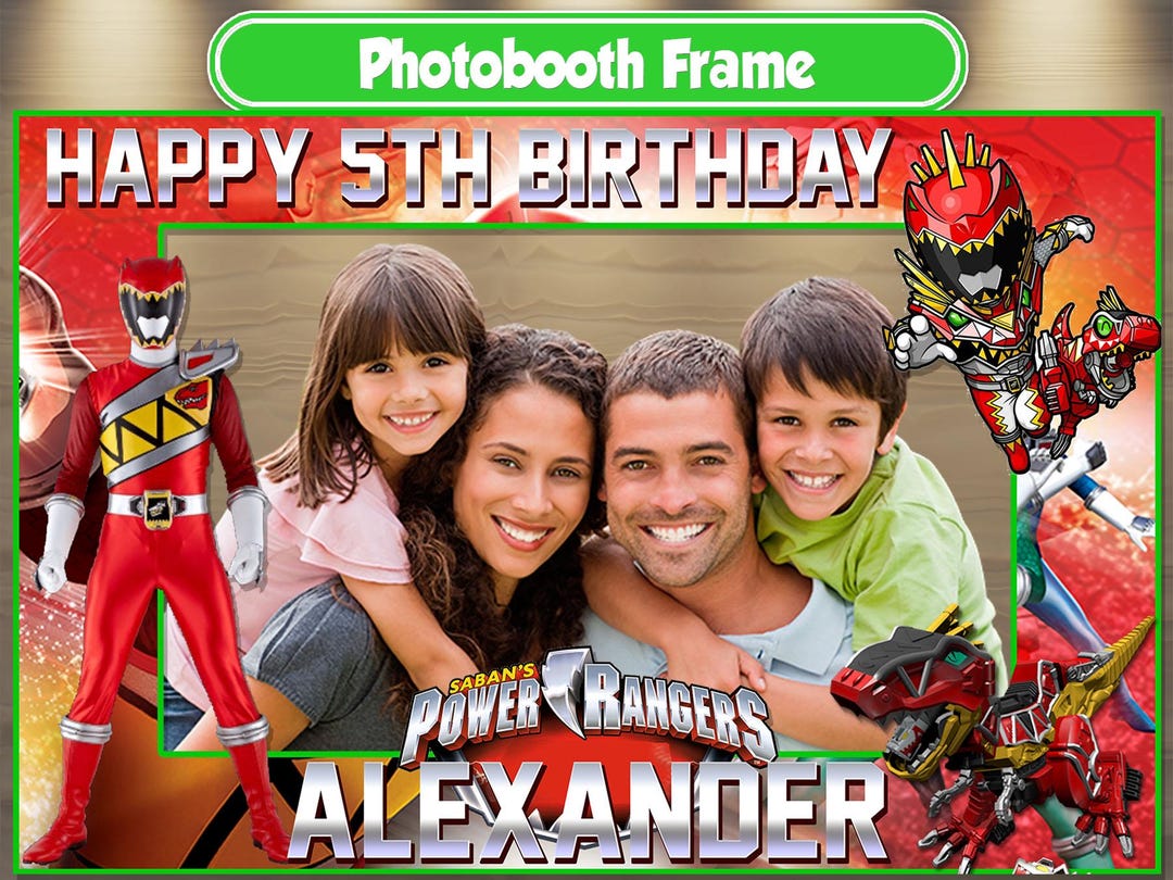 Power Rangers Photo Booth, Power Rangers Photobooth, Power Rangers ...