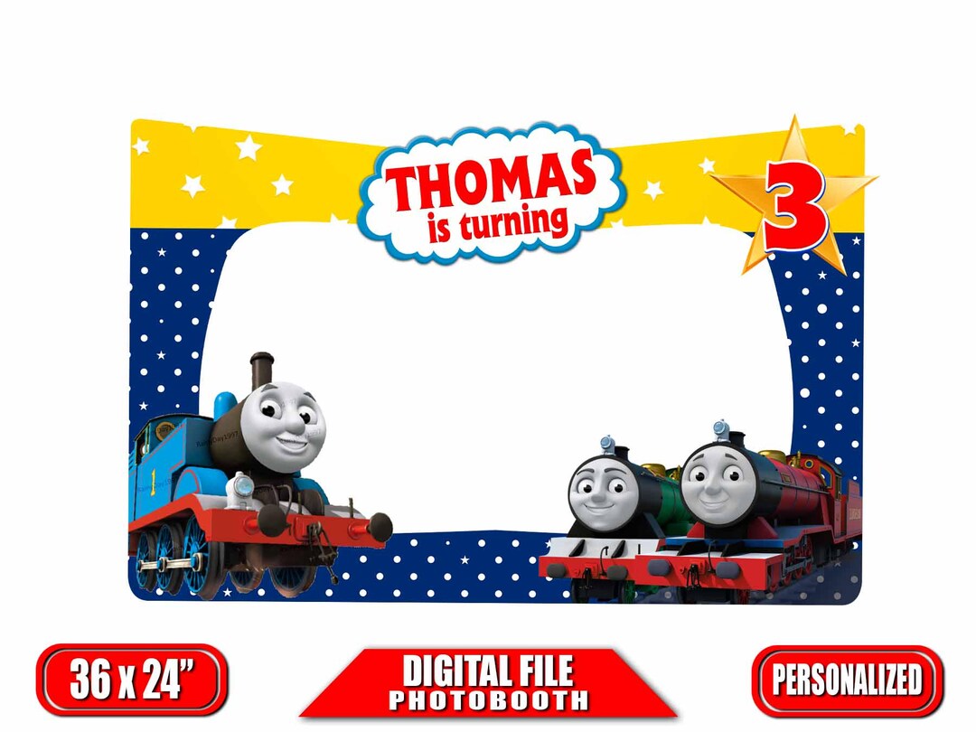 Thomas and Friends Photobooth, Thomas and Friends Photo Booth Frame ...