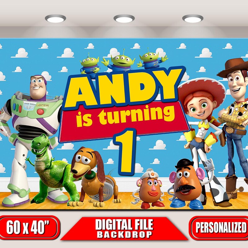 Toy Story Banner - Etsy
