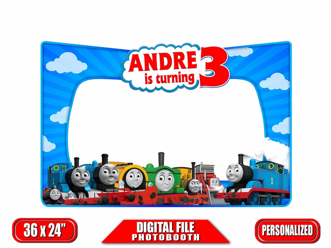 Thomas and Friends Photobooth, Thomas and Friends Photo Booth Frame ...
