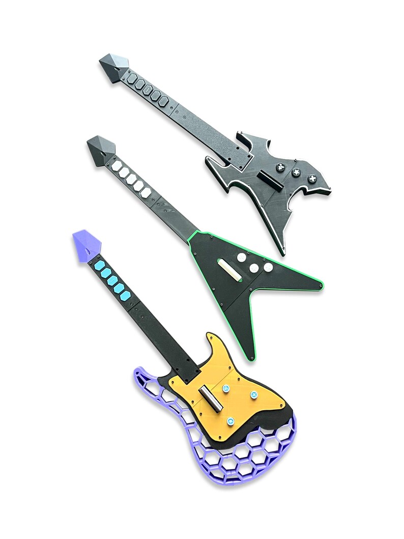 3d-printed Clone Hero Guitars - Etsy
