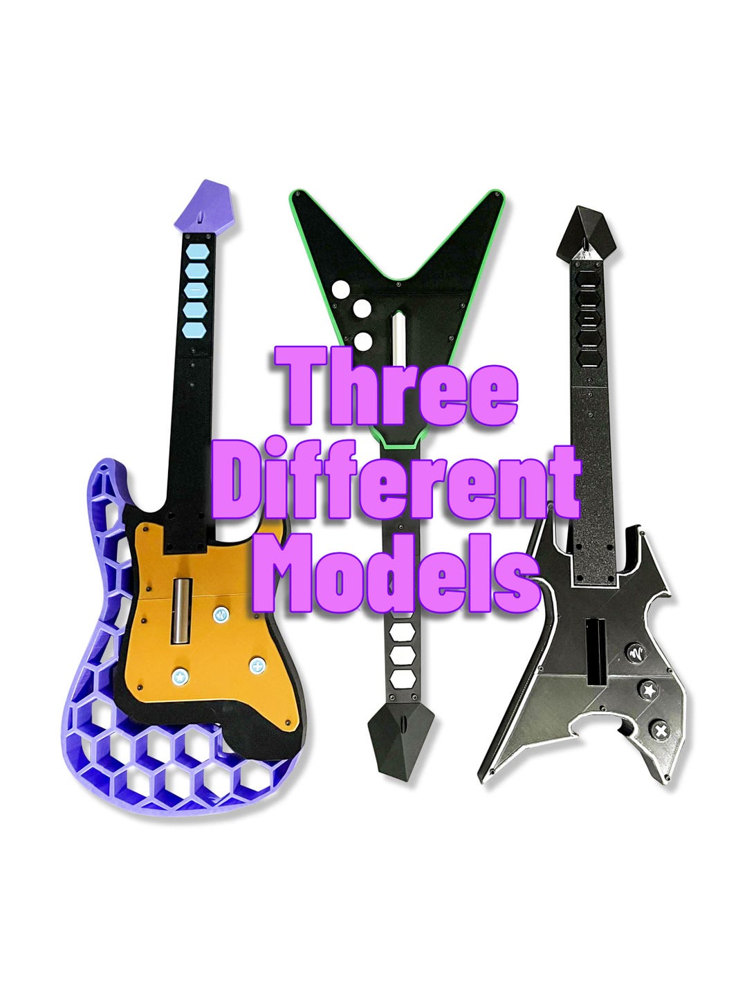 3d-printed Clone Hero Guitars - Etsy Australia