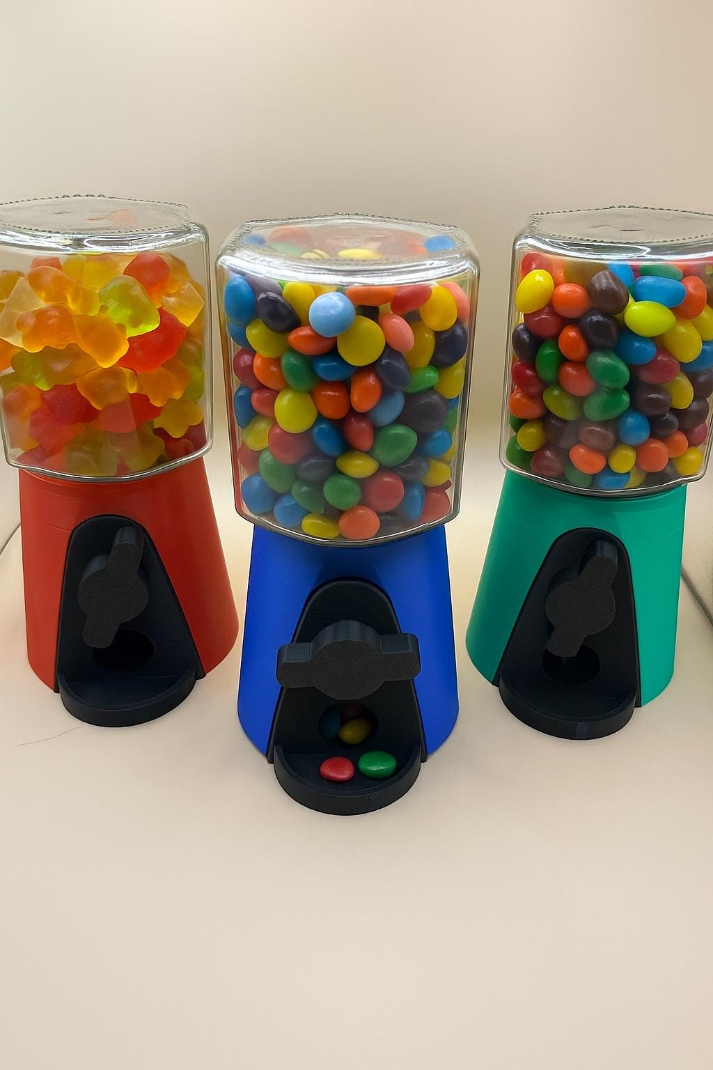 Mini Sweet Vending Dispenser Machine Skittles Smarties Sweets Candy Red ...
