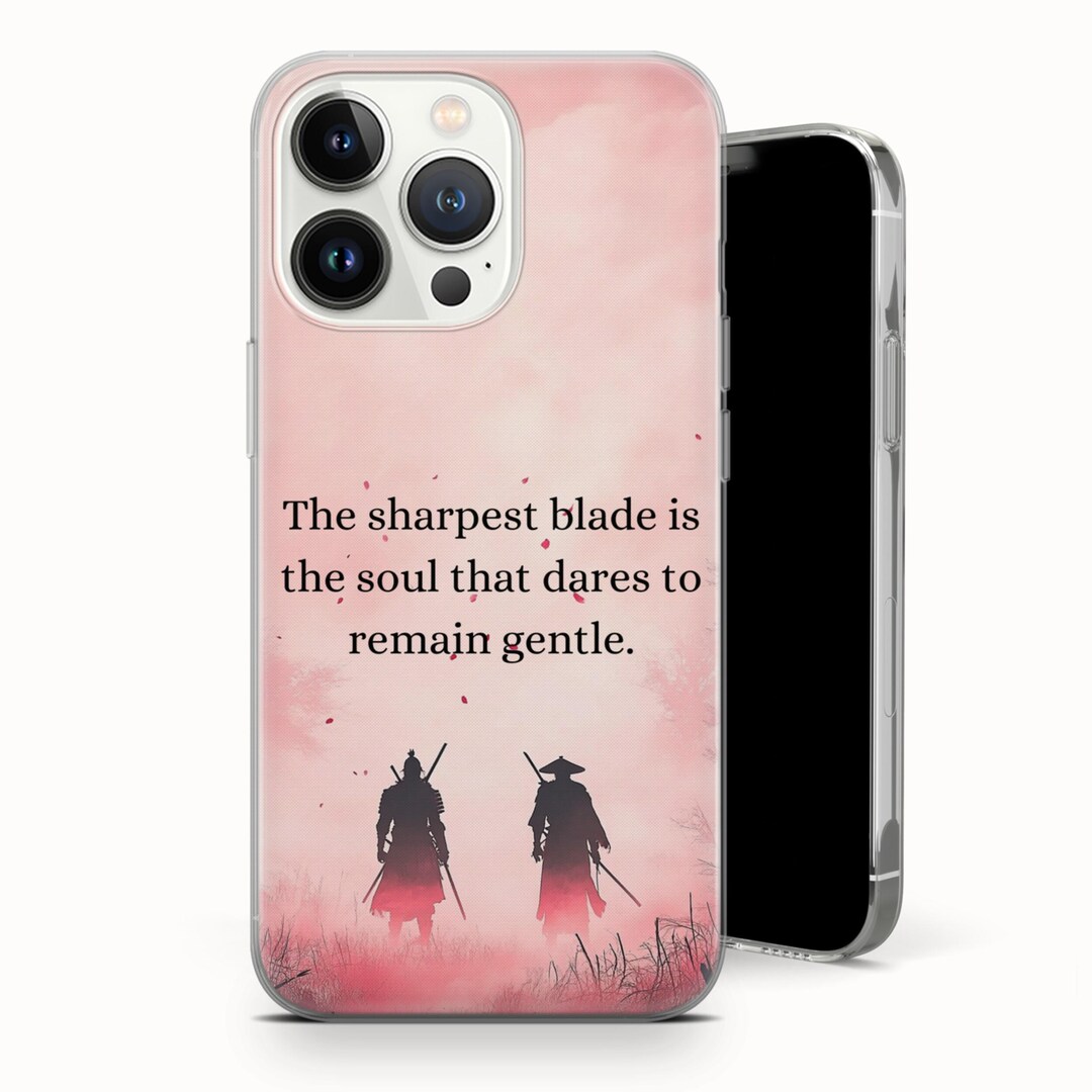 Deep Quote, Samurai Phone Case – Ancient Warriors Art, Gift for Her ...